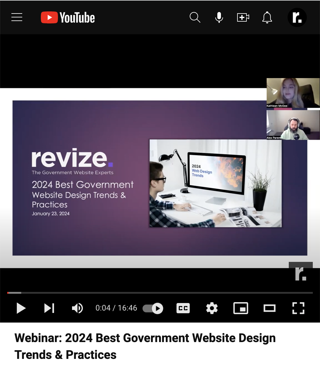 Revize The Government Website Experts